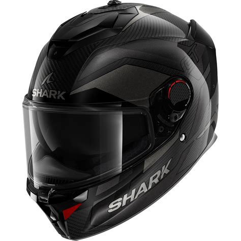 Casque Spartan Gt Pro Ritmo Carbon Shark Carbone Anthracite Chrome