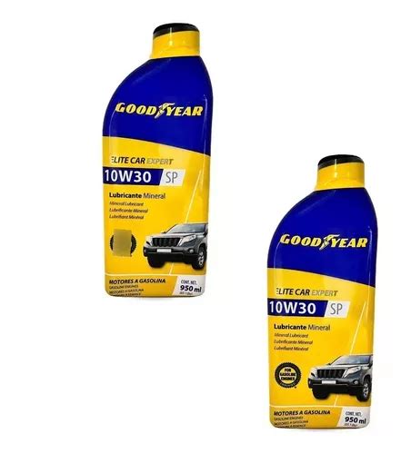2 Pz Aceite Good Year 950ml 4t Sae 10w 30 Mineral Meses Sin Intereses