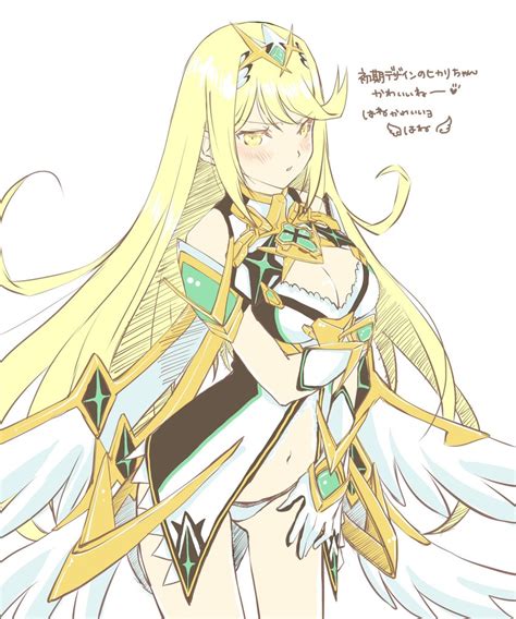 Mythra And Mythra Xenoblade Chronicles And More Drawn By Shiroxai
