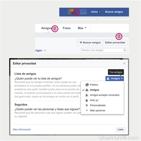 Como Evitar Que Vean Mi Lista De Amigos En Facebook