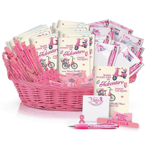 Deluxe Breast Cancer Awareness Assortment With Display Basket
