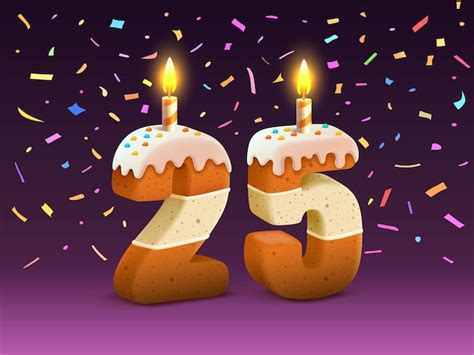Premium Vector Happy Birthday Person Birthday Anniversary Candle With