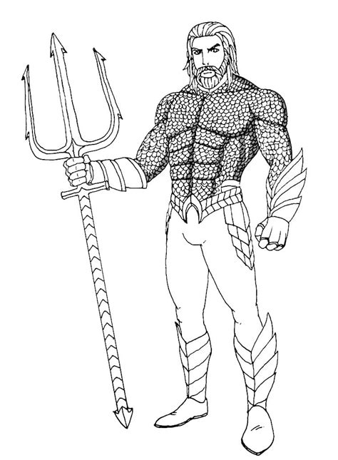 Desenhos De Aquaman Para Colorir Wonder Day