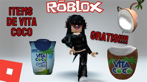 CONSIGUE 3 ITEMS DE VITA COCO GRATIS En ROBLOX YouTube