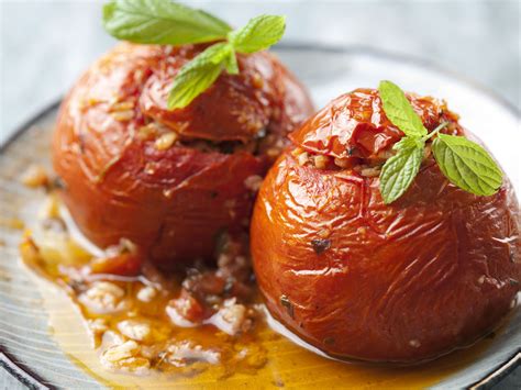 Tomates farcies à la bonne femme Recette de Tomates farcies à la