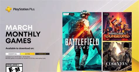 PS Plus Free Games For March 2023 Confirmed Extra And Premium Get New