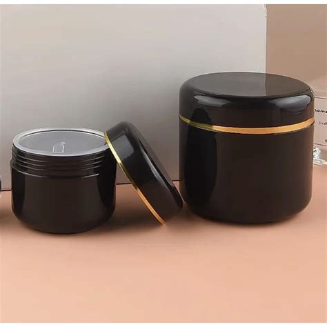 Kit 10 Pote Plástico Vazio Cremes Pomada gel óleo tampa extra 50g