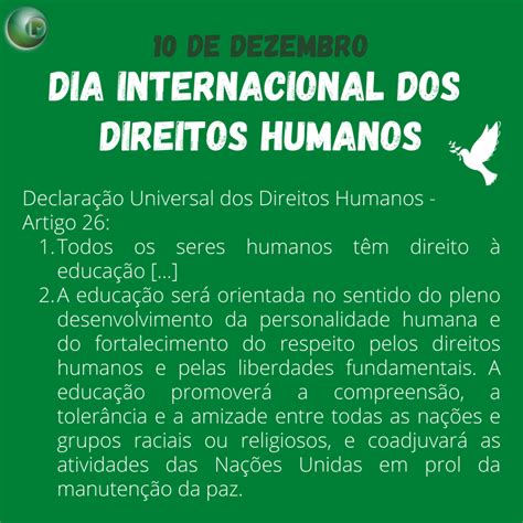 Crub De Dezembro Dia Internacional Dos Direitos Humanos