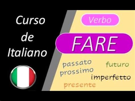 Lezione 144 Verbo FARE Presente Pasado Futuro Clases De