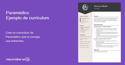 Ejemplos De Curriculum Vitae Param Dico Plantilla Y Consejos