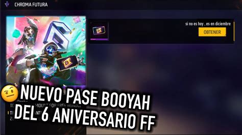 EL EVENTO DEL NUEVO PASE BOOYAH QUE LLEGARA A FREE FIRE YouTube