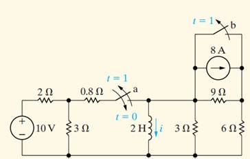 Solved Switch A In The Circuit Shown Has Been Open For A Long Time