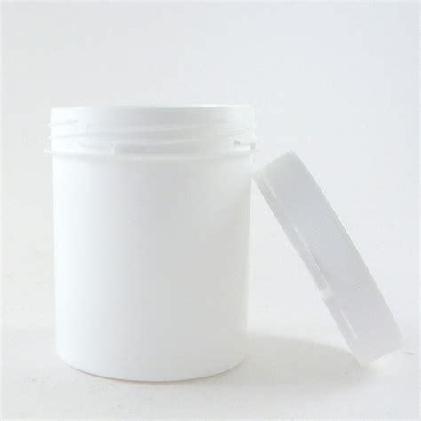 Pot en plastique vide cosmétique 250ml