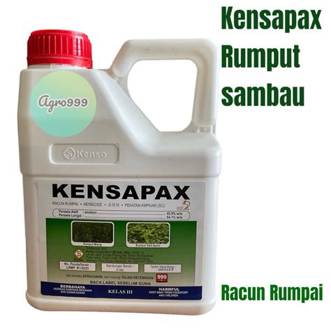 Kensapax 4Liter Racun Rumpai Herbicide Ametryn 45 9 Racun Sambau