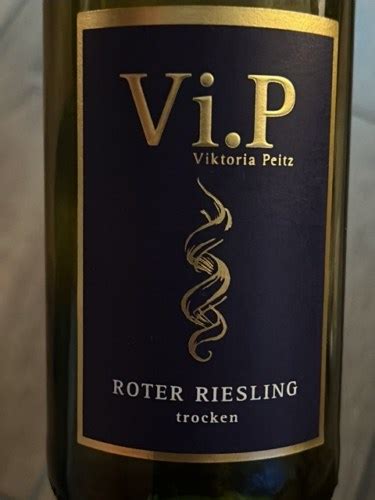 Vi P Viktoria Peitz Roter Riesling Trocken Vivino US