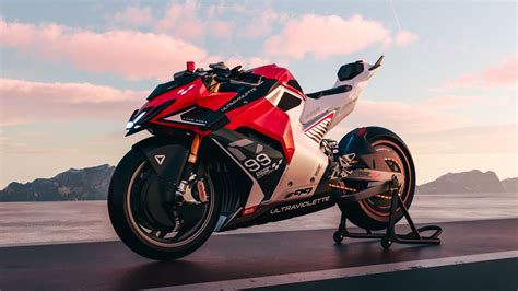 Indias Fastest Electric Race Bike Ultraviolette F99 Makes Global Debut