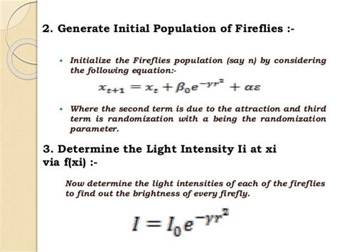 firefly algorithm