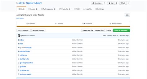 how to create your own android library and publish it