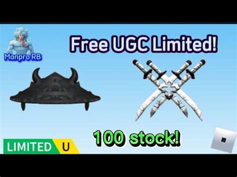 Free UGC Limited Items Hướng dẫn cách lấy một số vật phẩm miễn phí