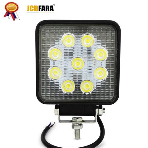 4pcs SUV 27w Led Work Light Spot Flood Beam Truck Trailer Led Work