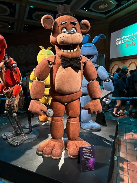 First Look At Five Nights At Freddy S Movie Animatronics In Hd Photos