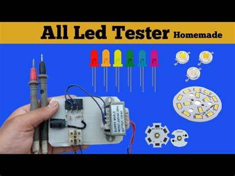 Make A Universal Led Tester At Home Led Universal Tester Led Tester