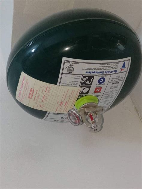 20 Lbs HCFC 123 Ceiling Type Fire Extinguisher Commercial Industrial