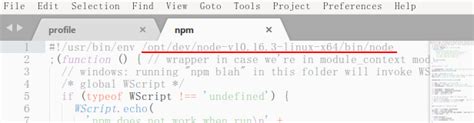 debian 手动安装nodejs后 执行bin npm报： usr bin env node no such file or directory 耿明岩 博客园