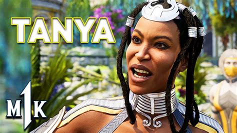 Mortal Kombat 1 Tanya Gameplay Fatality Reveal YouTube