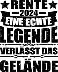 Rente 2023 eine echte Legende verlässt das Gelände blau schwarz T