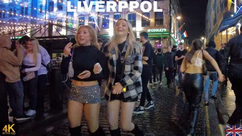 Liverpool City Nightlife Walking Tour YouTube