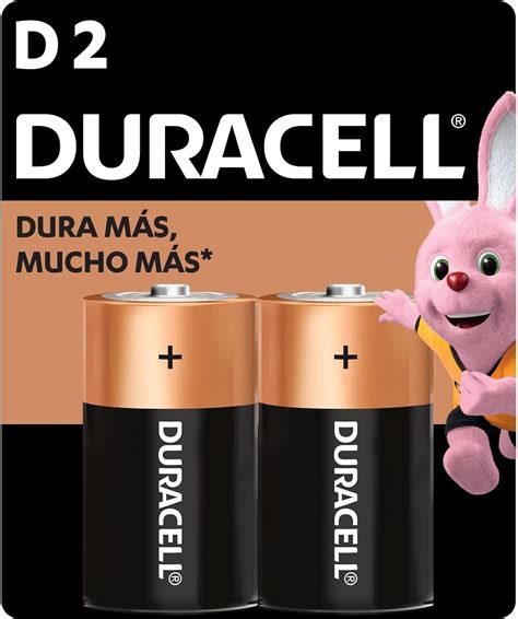 Duracell Pilas D Alcalinas Bater As D De Larga Duraci N V