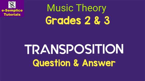 Grades Transposition Youtube