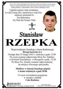 Nie żyje młody uczestnik znanego reality show Stanisław Rzepka miał