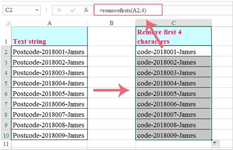 Removing First Characters In Excel Printable Online