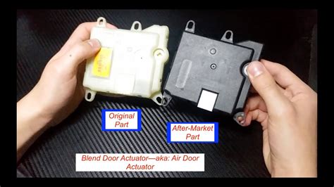 Blend Door Actuator For Ford Ranger Youtube
