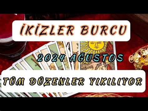 İKİZLER Burcu Ağustos Ayı Tarot Yorumu ikizlerburcu