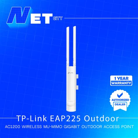 TP Link Omada EAP225 Outdoor AC1200 Wireless MU MIMO Gigabit Indoor