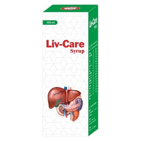 Liv Care Syrup Grade Standard Medicine Grade Packaging Size 200 Ml