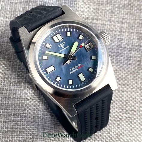 Tandorio Diver Automatic Mens Watch 38mm NH35 200m Water Resist AR