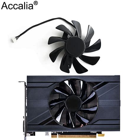 Ventilador de tarjeta de vídeo T129215SU RX 570 470D GPU para Radeon