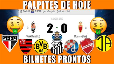 Palpites De Futebol Para Hoje Dia Quarta Feira Trader