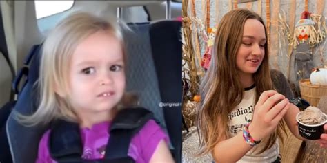 As Luce Hoy La Ni A Del Meme Viral De La Mirada Extra Ada Que Muchos