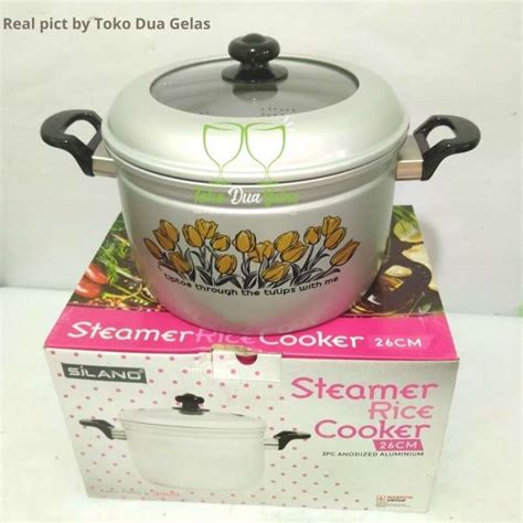 Jual Panci Kukus Panca Guna 26 24 28 30 33 Cm Maspion Pancaguna Steamer
