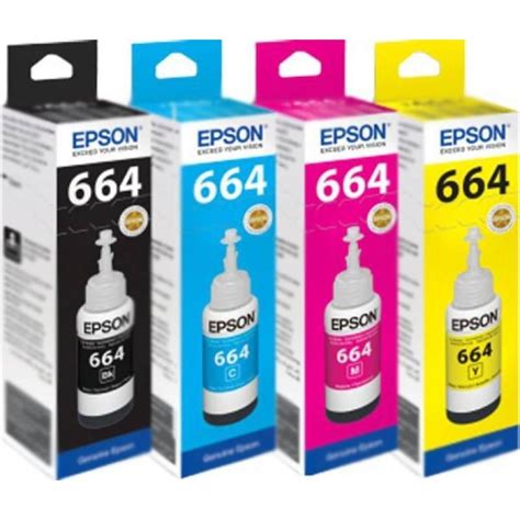 Kit Tinta Original Botellas Tinta Epson Serie L X Unidades P