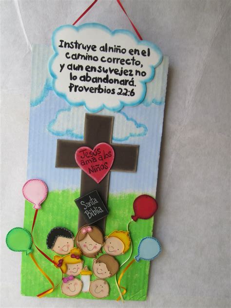 Maestra Manualidades cristianas Manualidades biblicas para niños