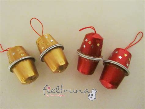 Adornos de Navidad con Cápsulas Nespresso Manualidades