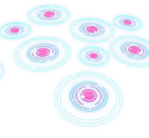 Elemento De Fondo De L Nea De Tecnolog A De Efecto De Luz Azul Fresco