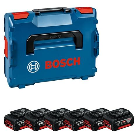 Bosch Professional AmpShare Akku Set 18 V 4 Ah 6 Stk BAUHAUS