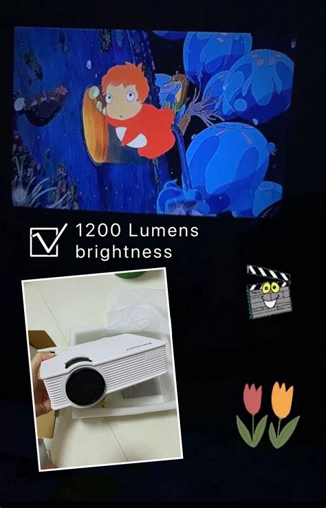 Excelvan Ehd Mini Led Projector Tv Home Appliances Tv
